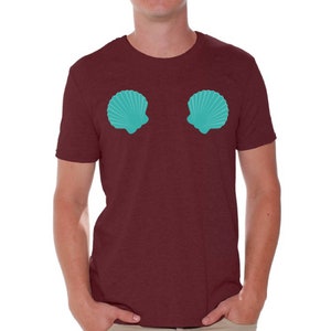 Sea Shells Shirts for Men. Summer Vibes Mens Shirts. Vacay | Etsy