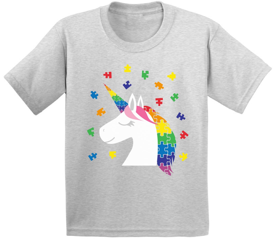 Unicorn Autism Shirt for Kids - Etsy