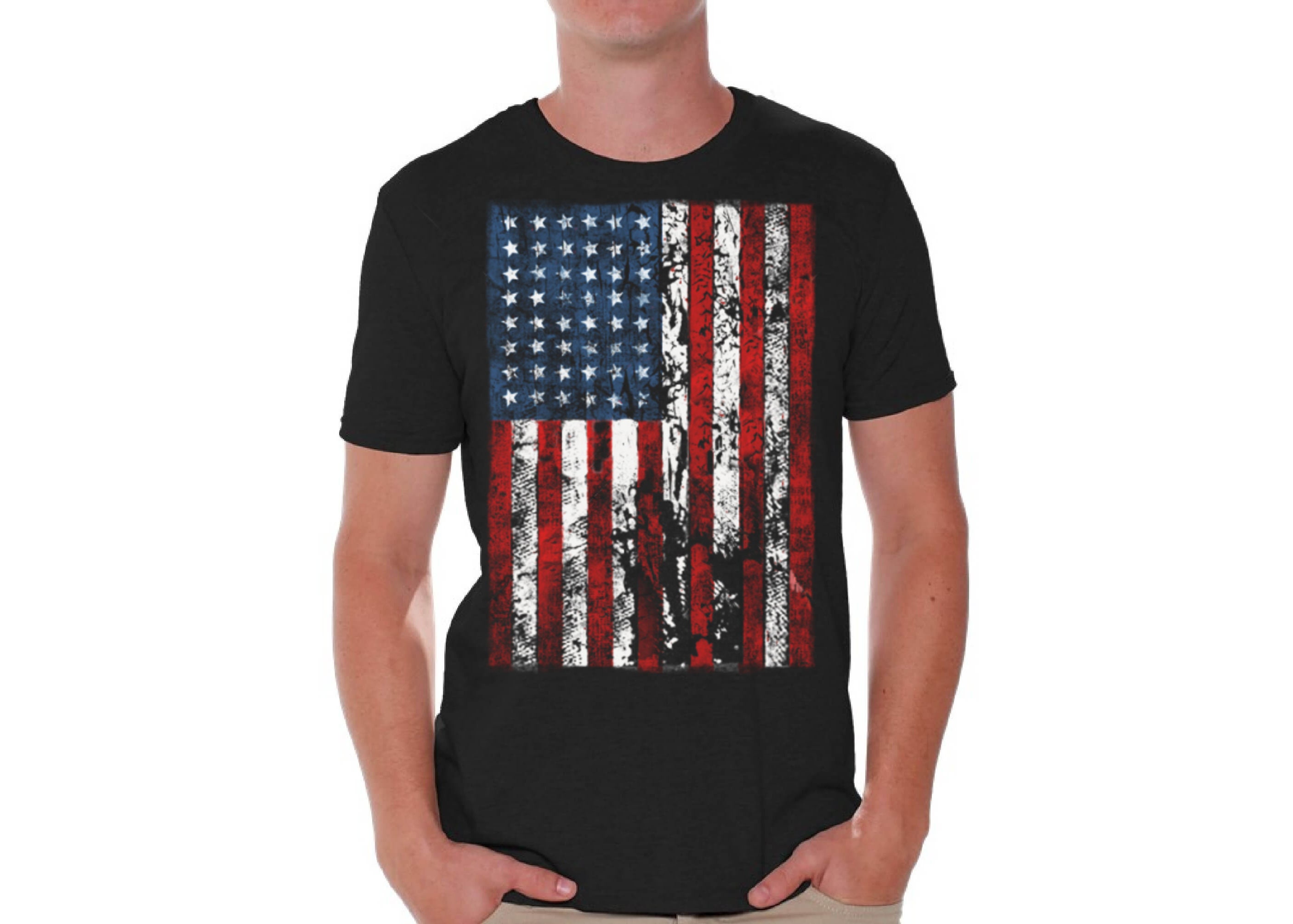 American Flag Shirt. America Shirts for Men. America T-shirt. - Etsy