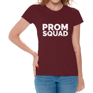 Prom Squad Shirt for Women Matching Prom Shirts Prom Group Tshirt Prom ...