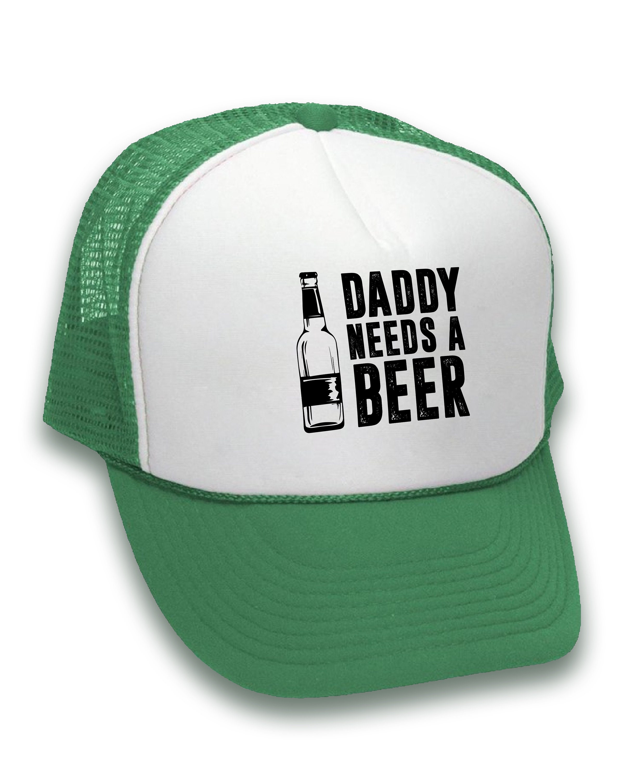 Daddy Needs A Beer Trucker Hat Beer Dad Hat Beer Gifts for Dad - Etsy