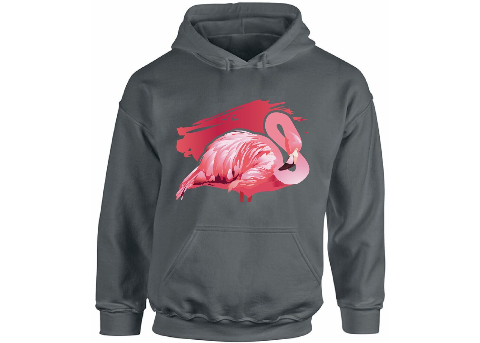 Flamingo Hooded Sweatshirt. Pink Flamingo Hoodie. Flamingo Gifts ...