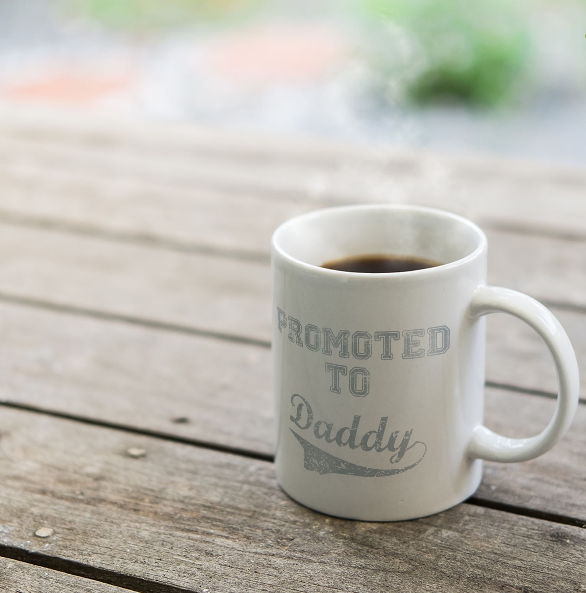 Promoted to Daddy Coffee Mug New Dad Mug Baby Daddy Mug First Father's ...
