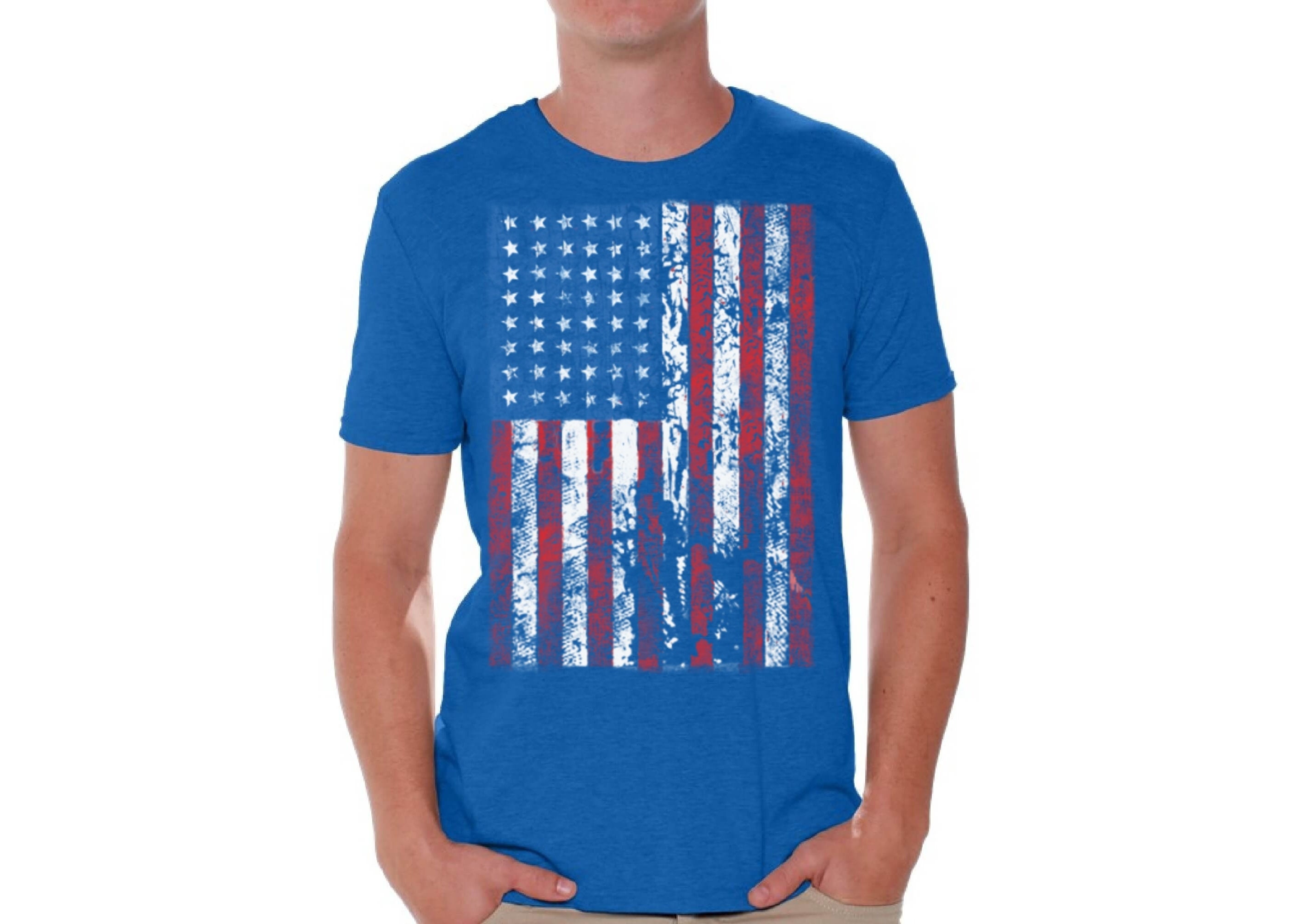 American Flag Shirt. America Shirts for Men. America T-shirt. - Etsy