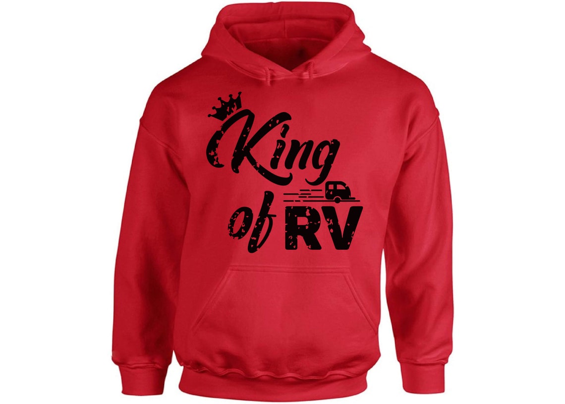 RV Hoodie. RV Accessories. RV King Hoodie for Men. Camping Lovers Gifts ...