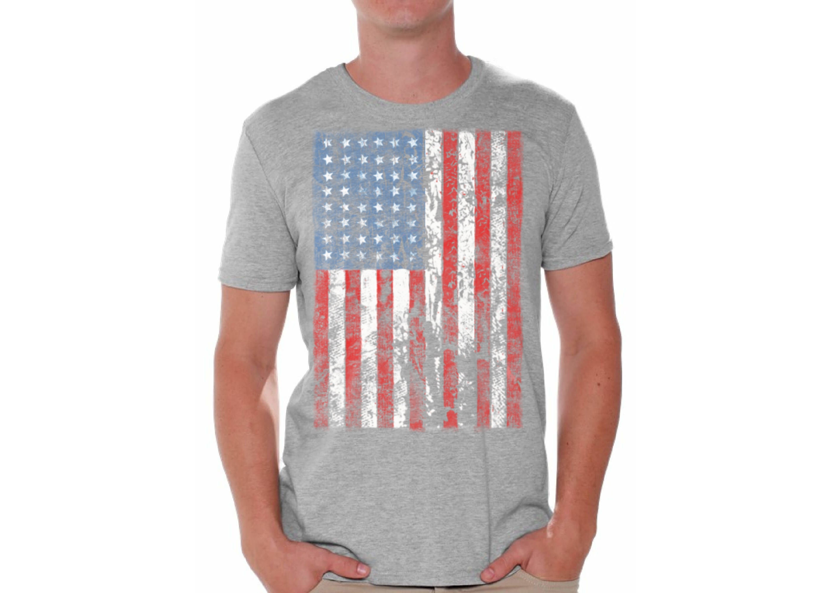 American Flag Shirt. America Shirts for Men. America T-shirt. - Etsy