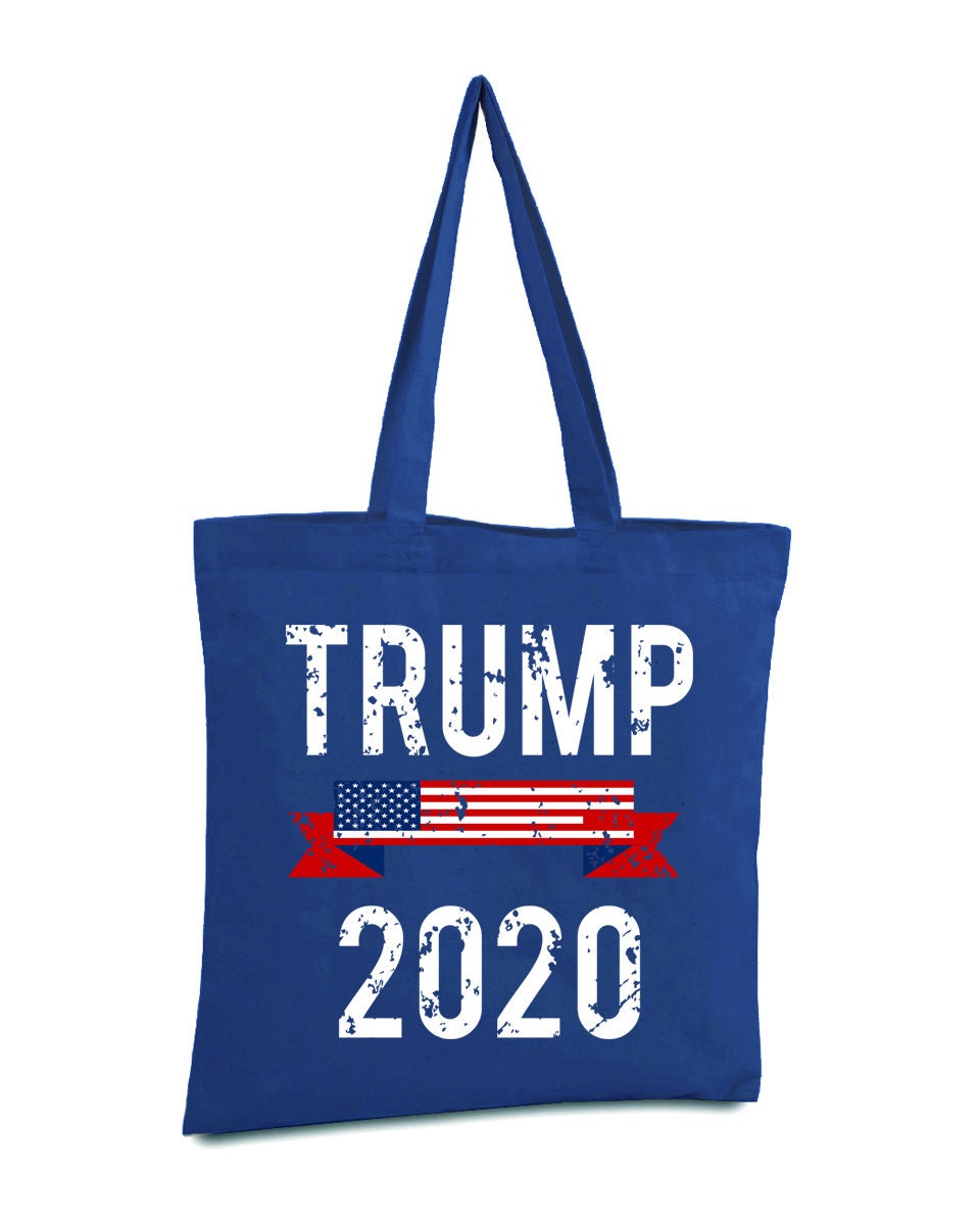 Trump 2020 Canvas Tote Bag. USA Trump Shopping Bag. USA Trump - Etsy