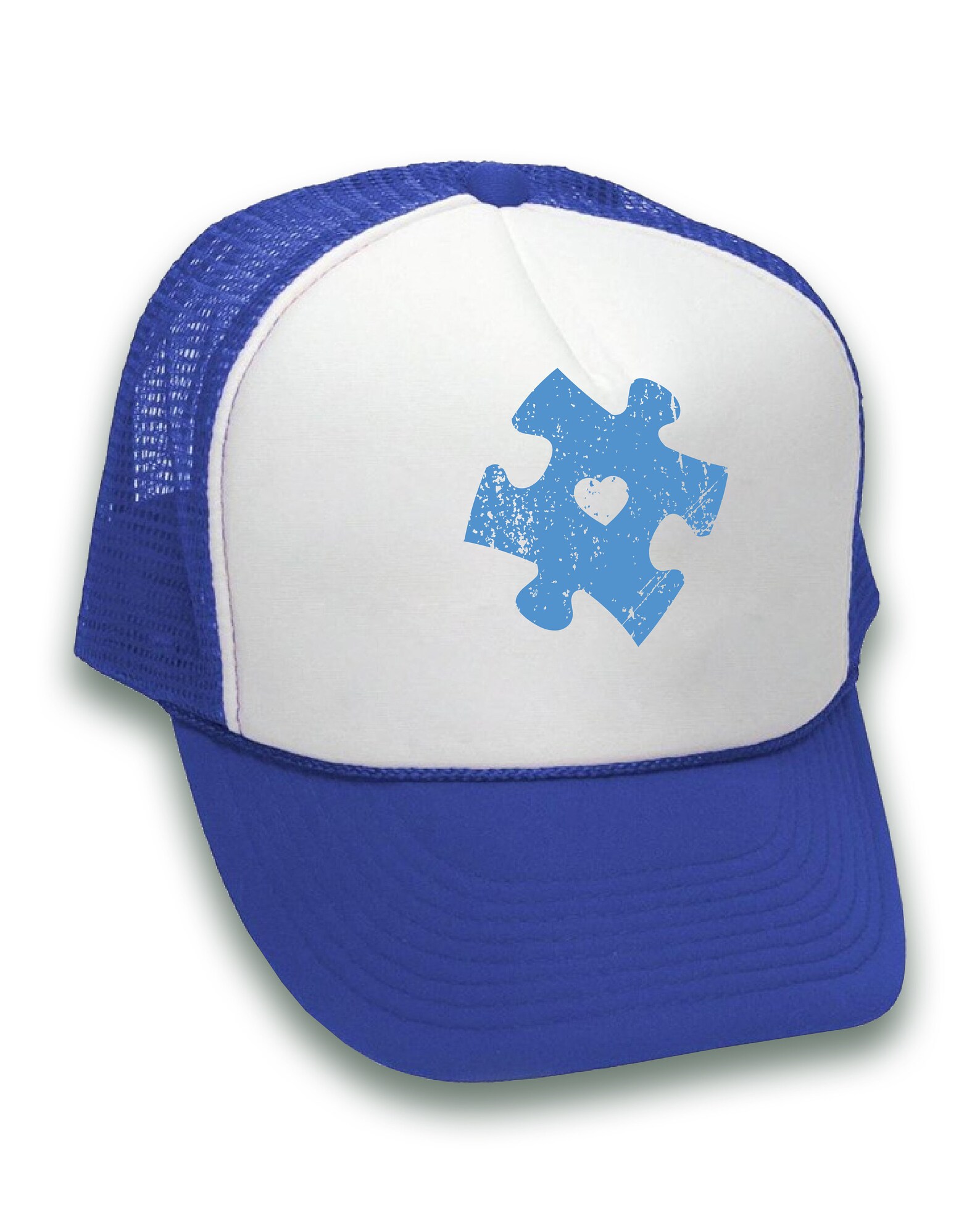 Autism Puzzle Piece Hat Autism Puzzle Hat for Men and Women | Etsy