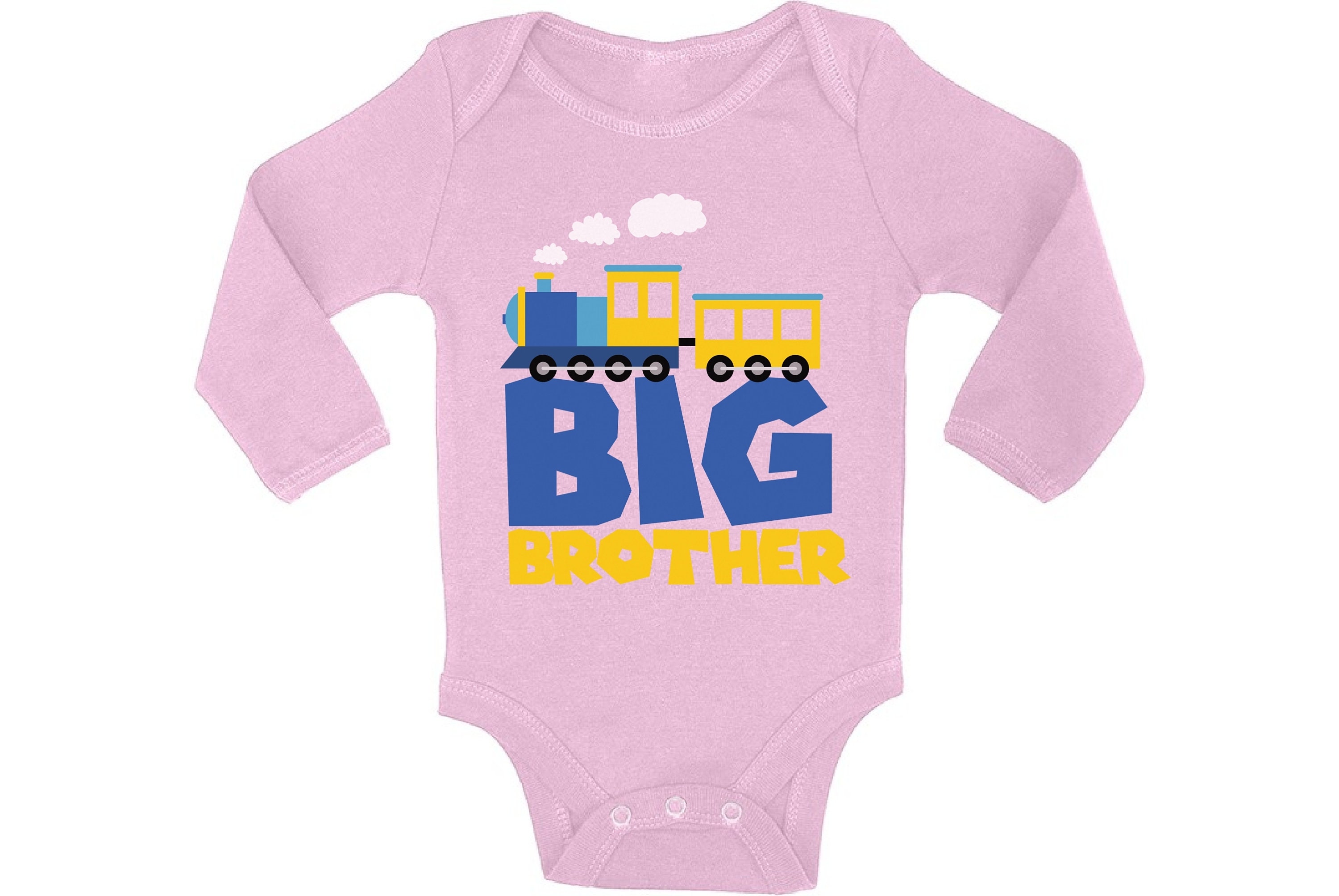 Big Brother Train Bodysuit Big Bro Baby Announcement Romper - Etsy