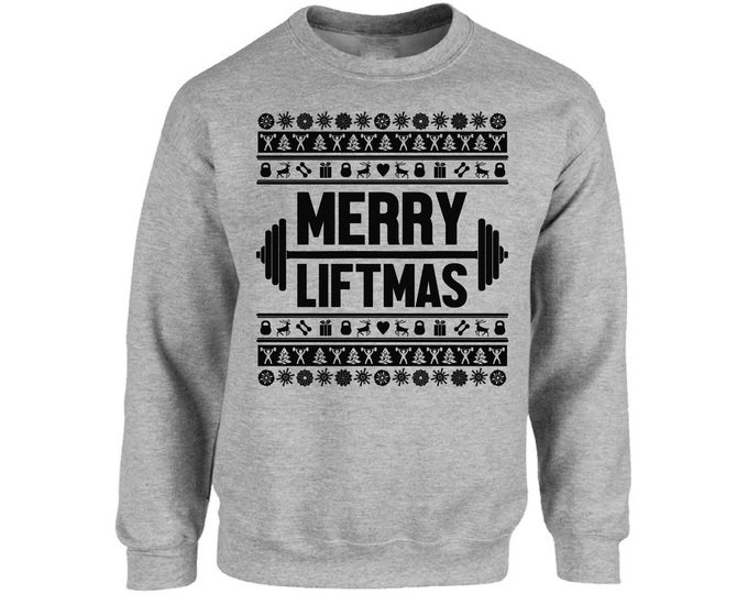 Personalized Merry Liftmas Ornament, Weight Lifting Christmas Ornament ...