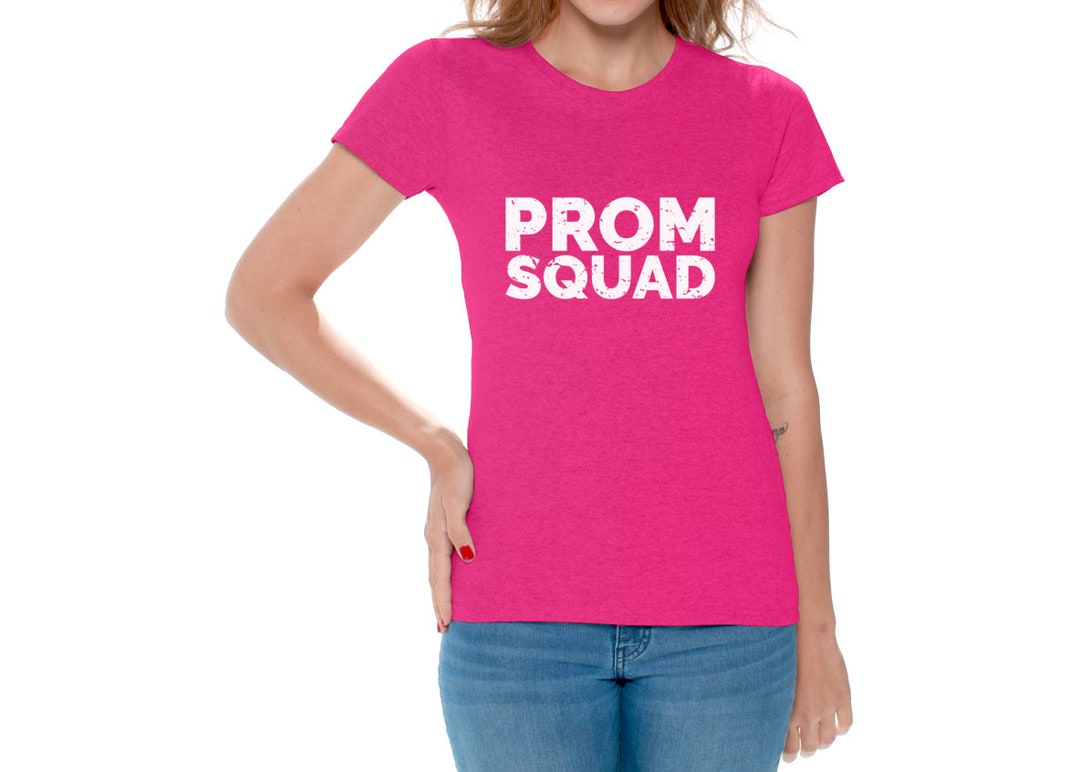 Prom Squad Shirt for Women Matching Prom Shirts Prom Group Tshirt Prom ...