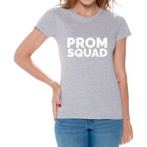 Prom Squad Shirt for Women Matching Prom Shirts Prom Group Tshirt Prom ...