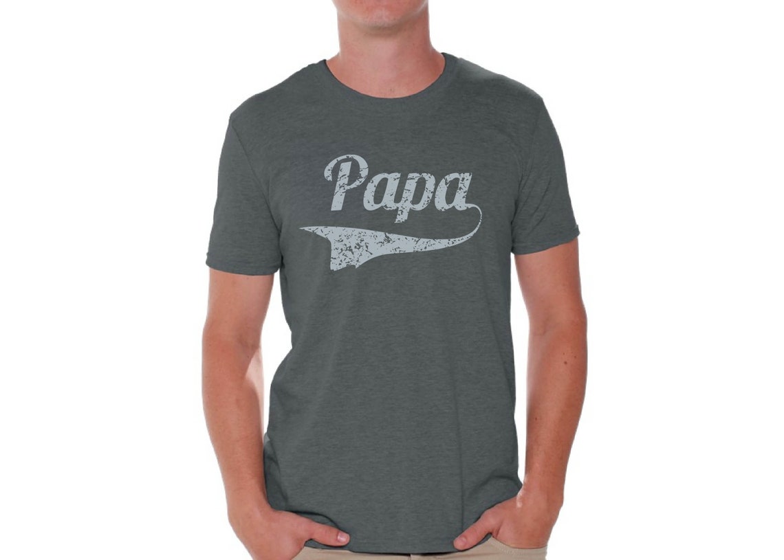 Papa Shirt Papa T Shirt Fathers Day Gift for Dad Father Shirt | Etsy