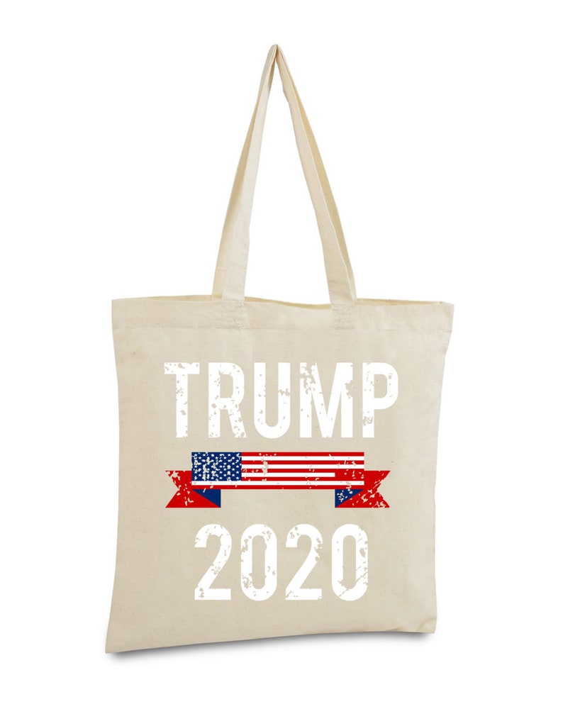 Trump 2020 Canvas Tote Bag. USA Trump Shopping Bag. USA Trump - Etsy
