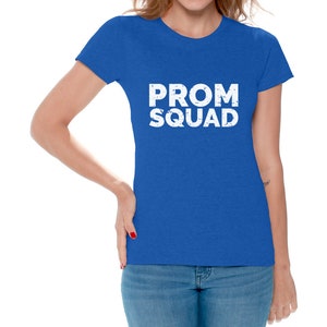 Prom Squad Shirt for Women Matching Prom Shirts Prom Group Tshirt Prom ...