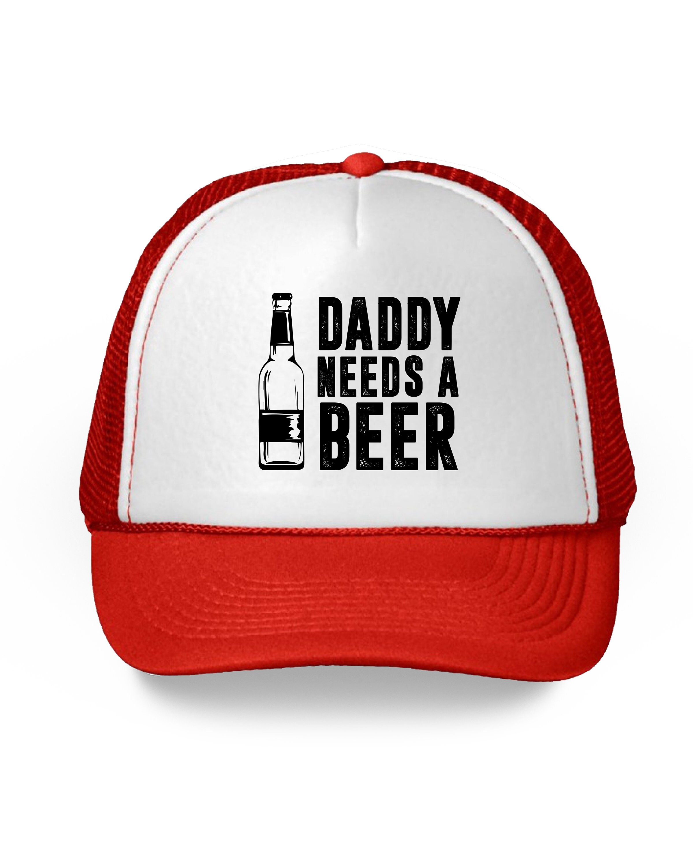 Daddy Needs A Beer Trucker Hat Beer Dad Hat Beer Gifts for Dad - Etsy