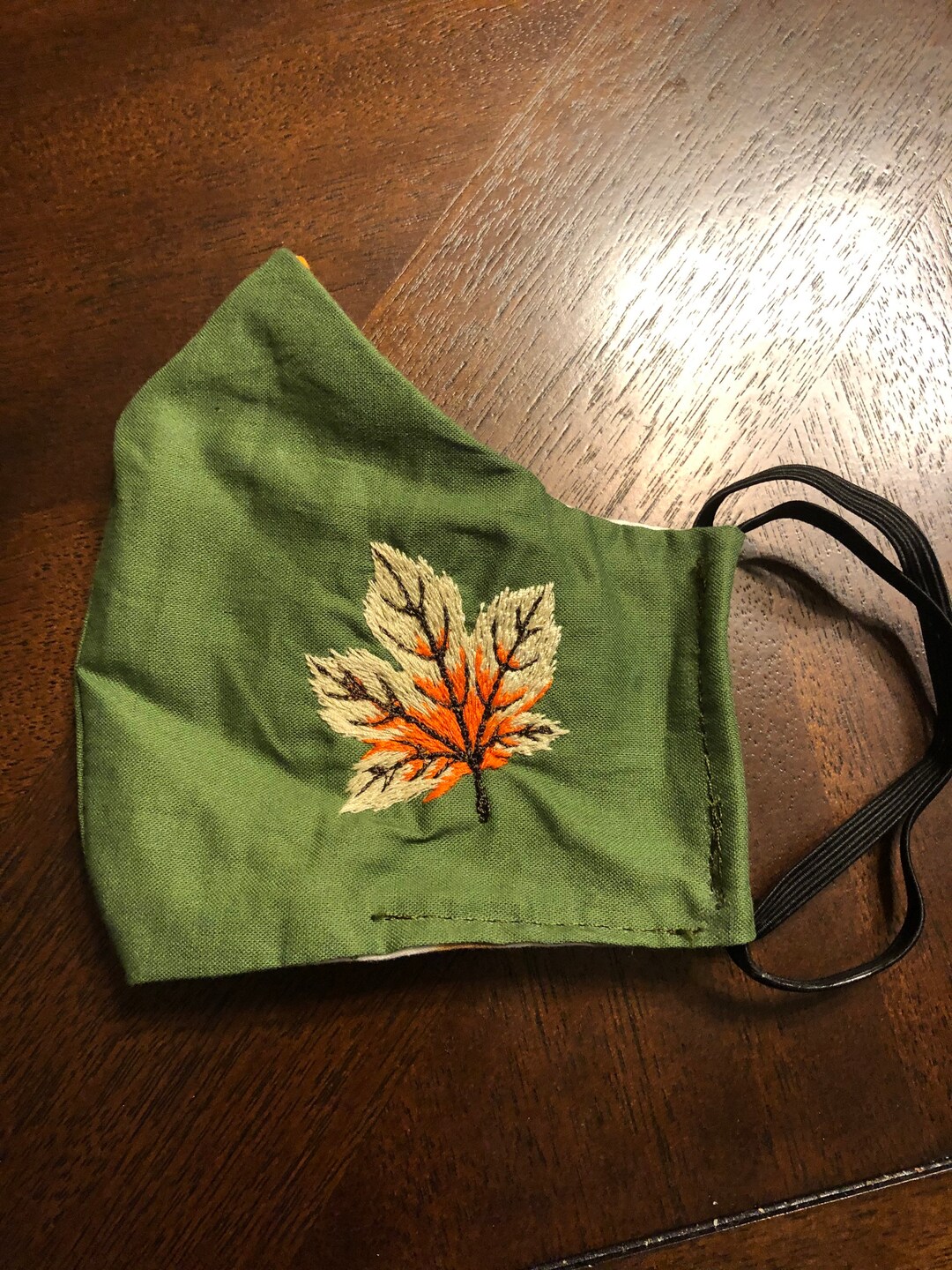 Autumn Fall Leaf Mask - Etsy