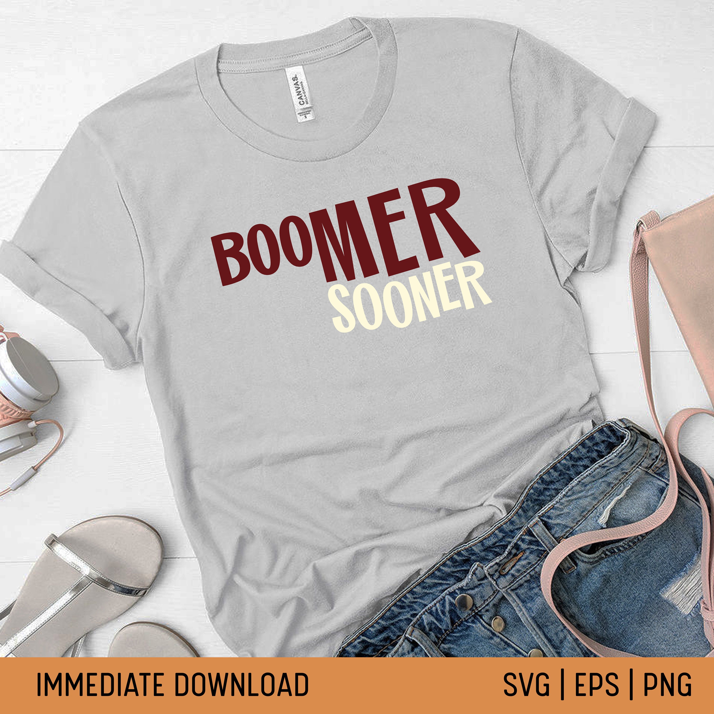 Boomer Sooner SVG OU Sublimation PNG Horns Down Boom - Etsy Australia