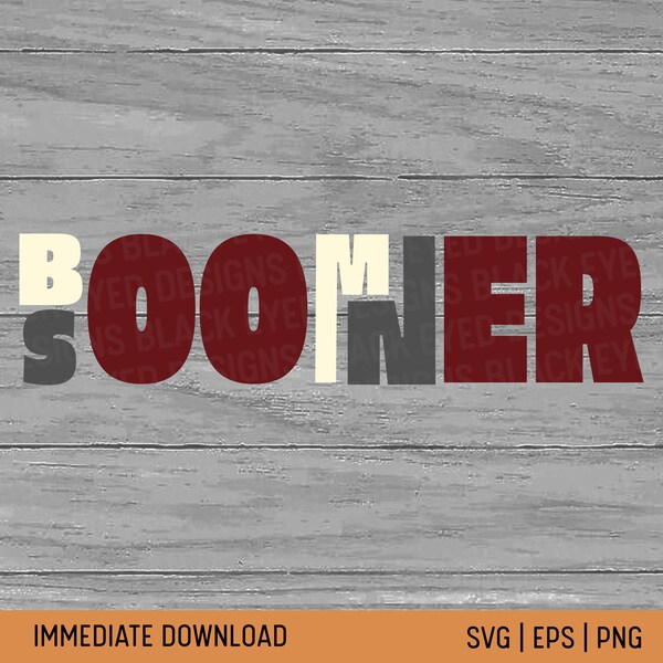 Boomer Sooner - Etsy