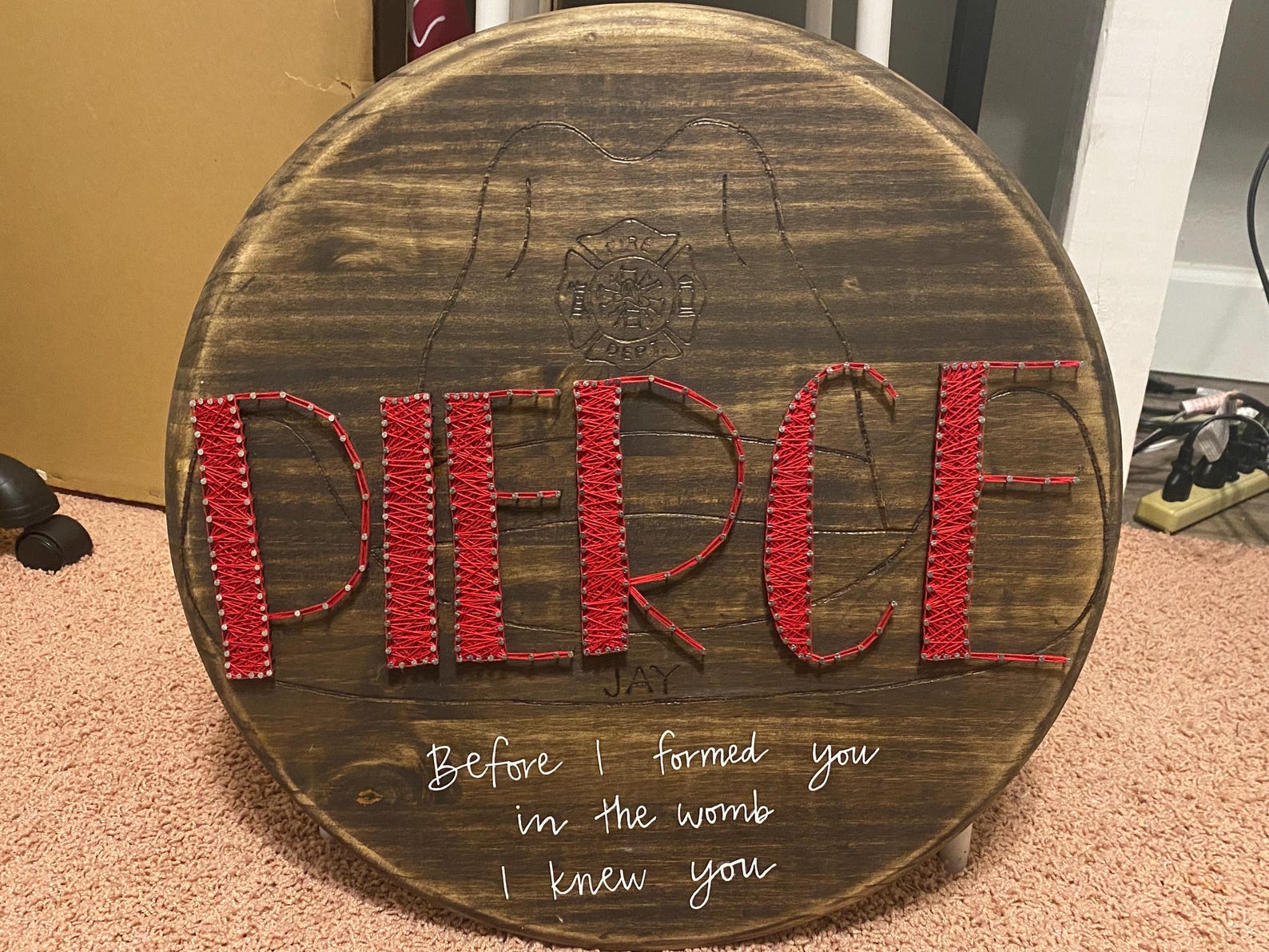 Custom String Art Sign, Baby Name, Nursery Decor, Wedding Gift, Realtor ...