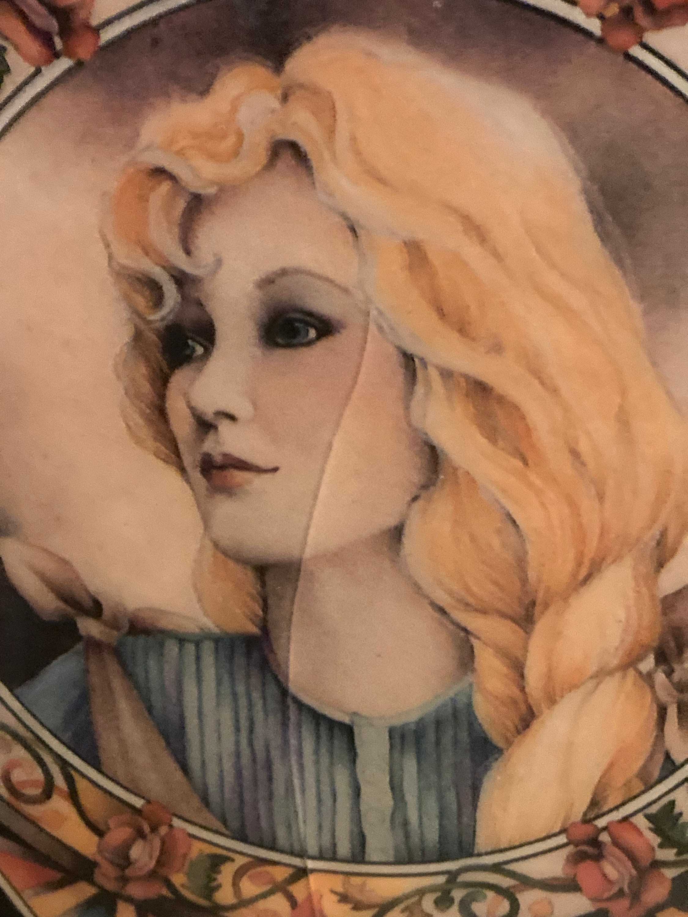 Vintage 1980s Enesco Rapunzel Music Box Long Ago and Far Away Series ...