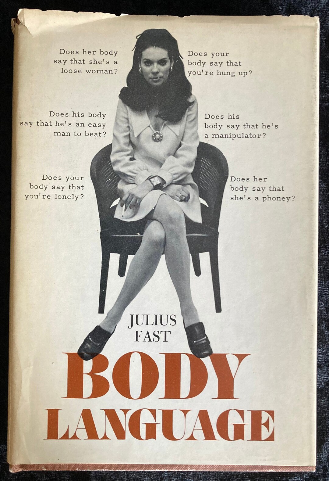 Body Language, Julius Fast, M Evans and Company, 1970 - Etsy