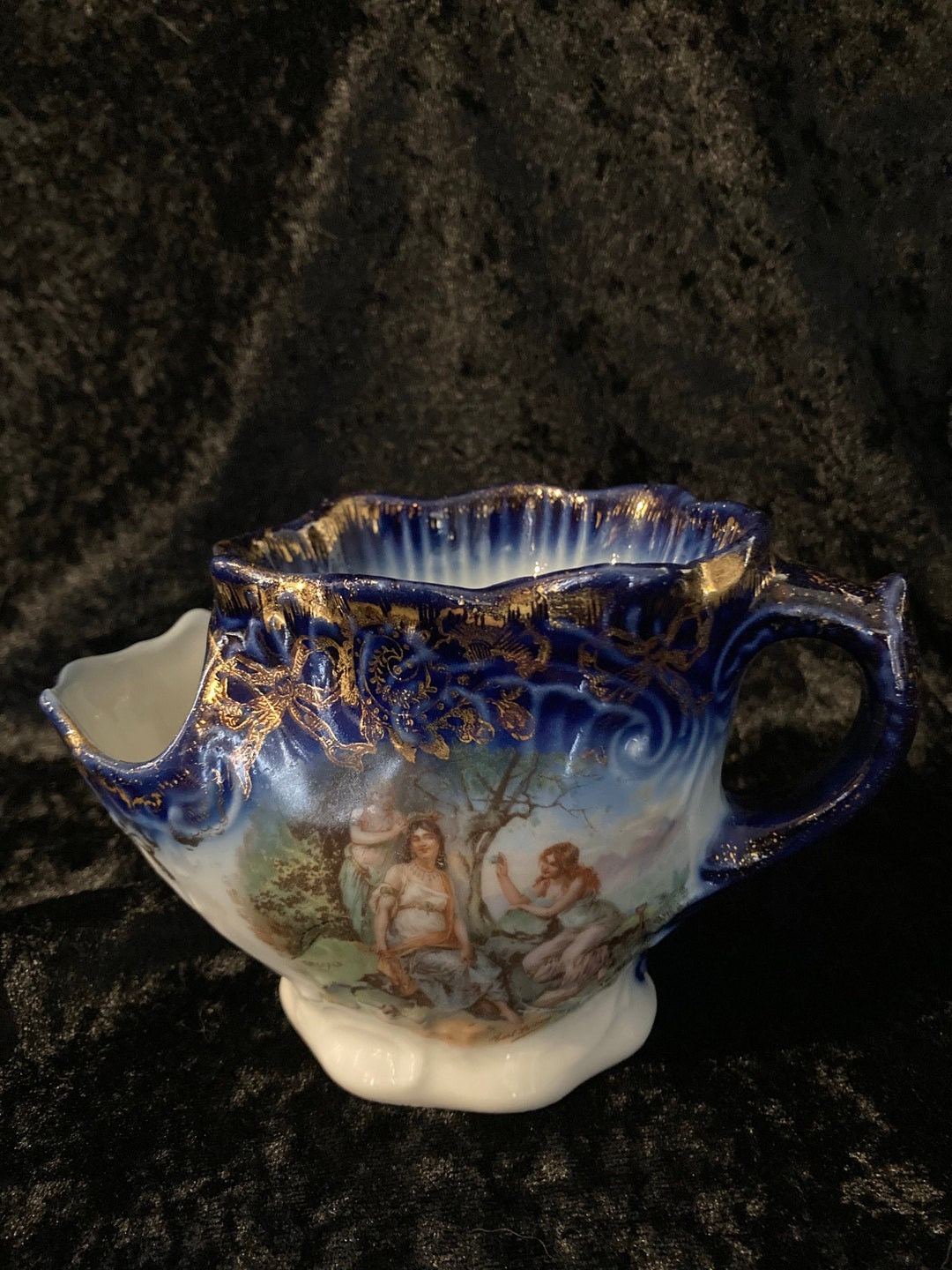 Antique Victoria Carlsbad Austria Tea Strainer Cup or Pitcher, "emerald ...