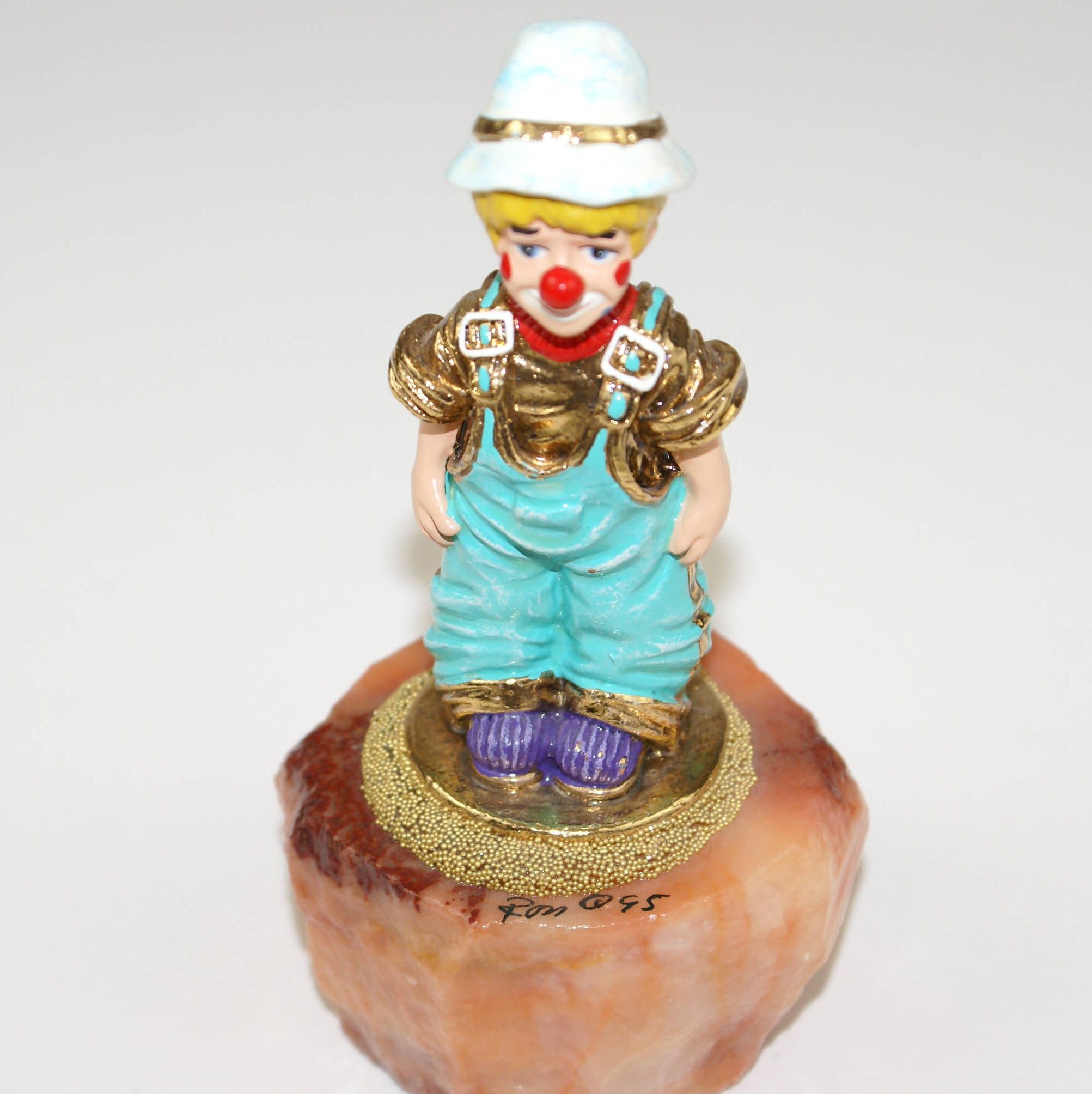 1995 "rascal" Ron Lee Clown Figurine | Rare & Beautiful Clown Figurine ...