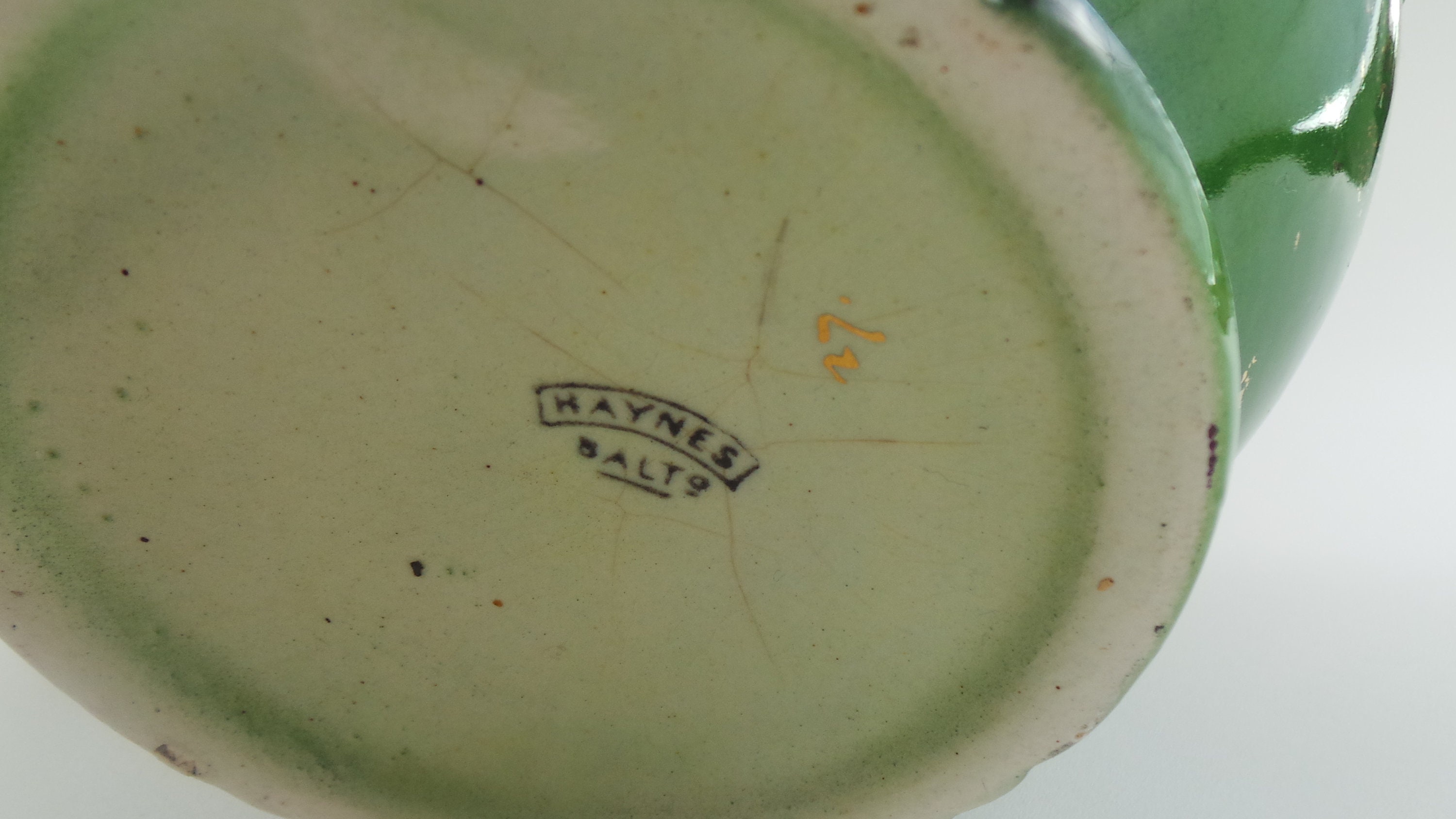 Haynes Baltimore, Antique Planter, American Pottery, Pre 1914 Ceramic ...