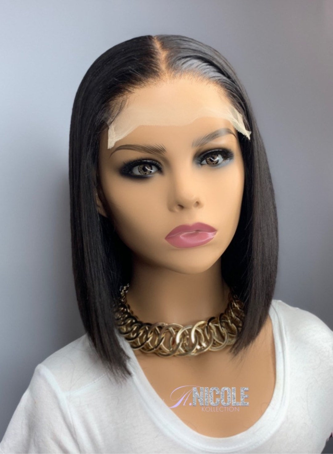 Simple 5*5 Closure Blunt Bob “meek” - Etsy