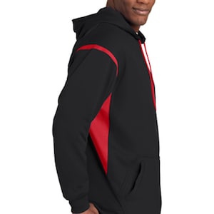 Custom Tech Fleece Colorblock Hooded Sweatshirt / Team Uniforms ...