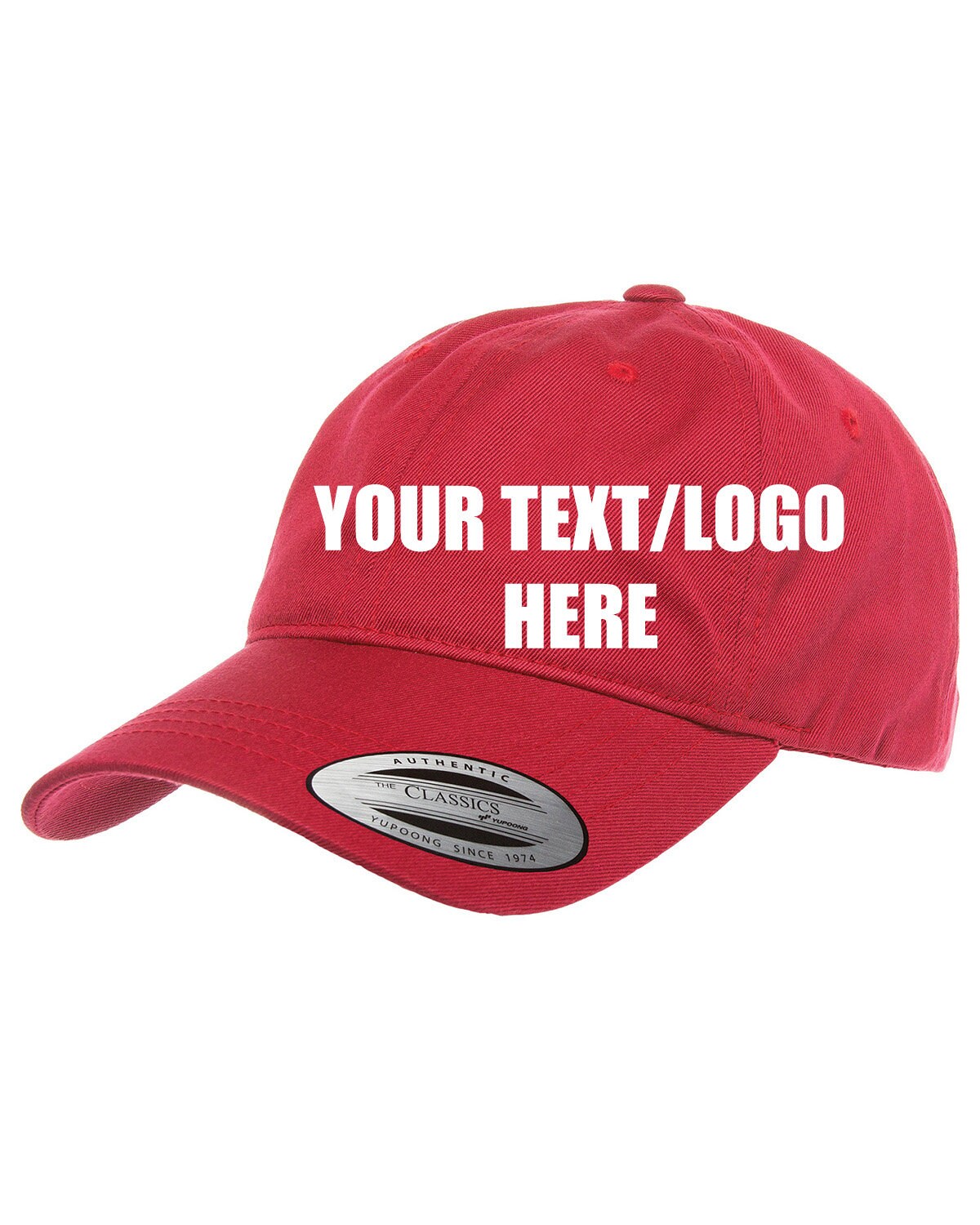 Custom Classic Dad Cap /custom Dad Hat / Embroidered Hat / - Etsy