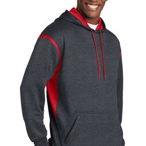Custom Tech Fleece Colorblock Hooded Sweatshirt / Team Uniforms ...