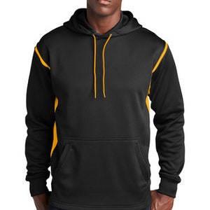 Custom Tech Fleece Colorblock Hooded Sweatshirt / Team Uniforms ...