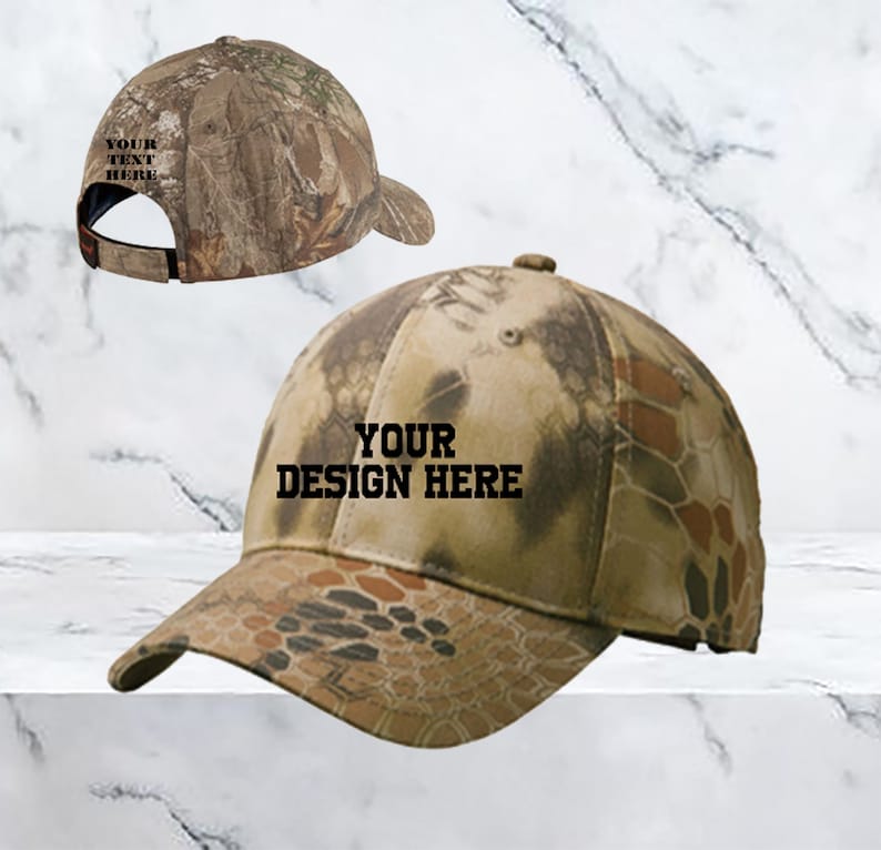 Custom Camo Hat / Custom Pro Camouflage Series Cap / Hunting - Etsy