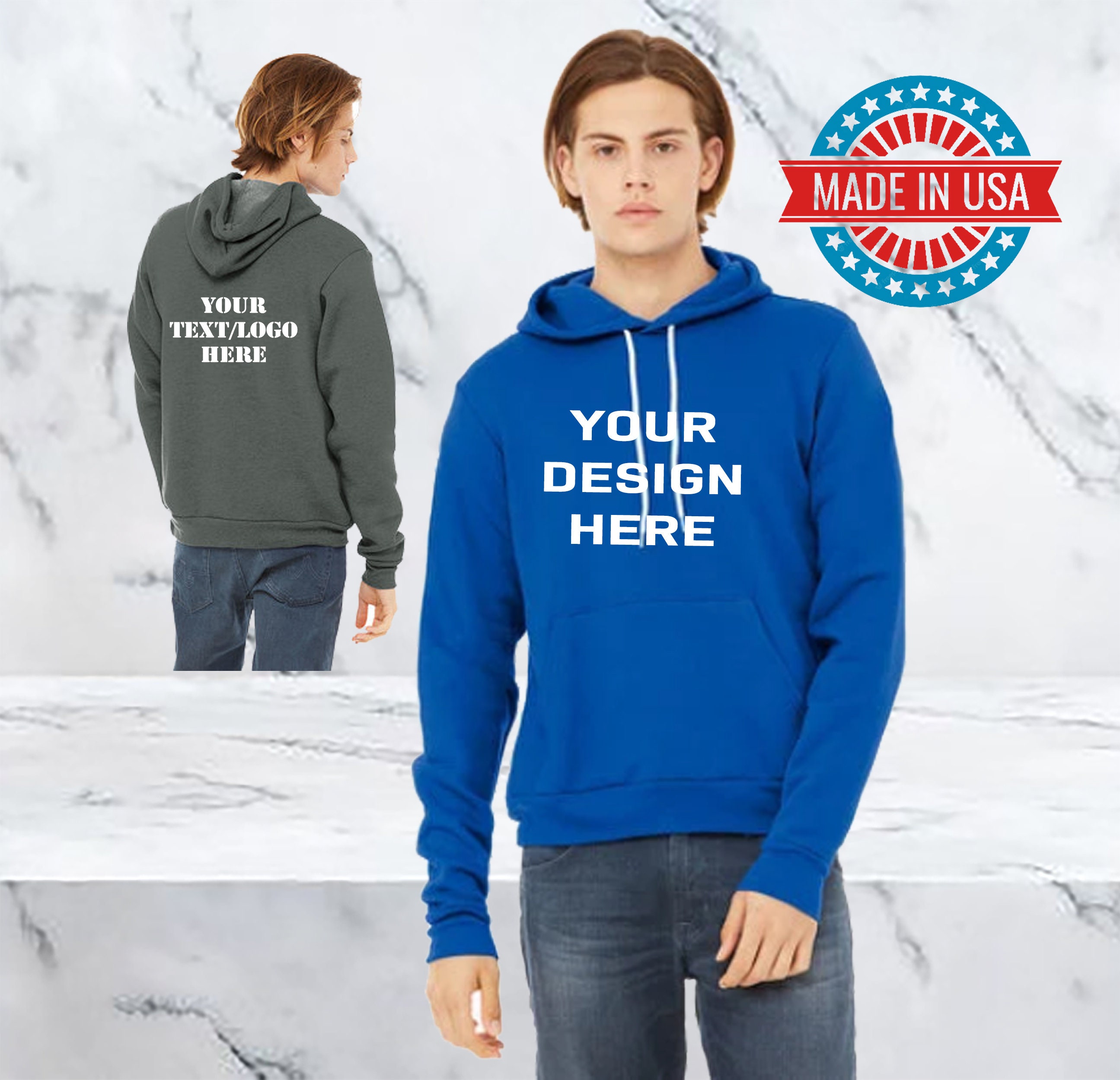Custom Printed Hoodies / Design A Hoodie / Custom Hoodie / Custom Gift ...