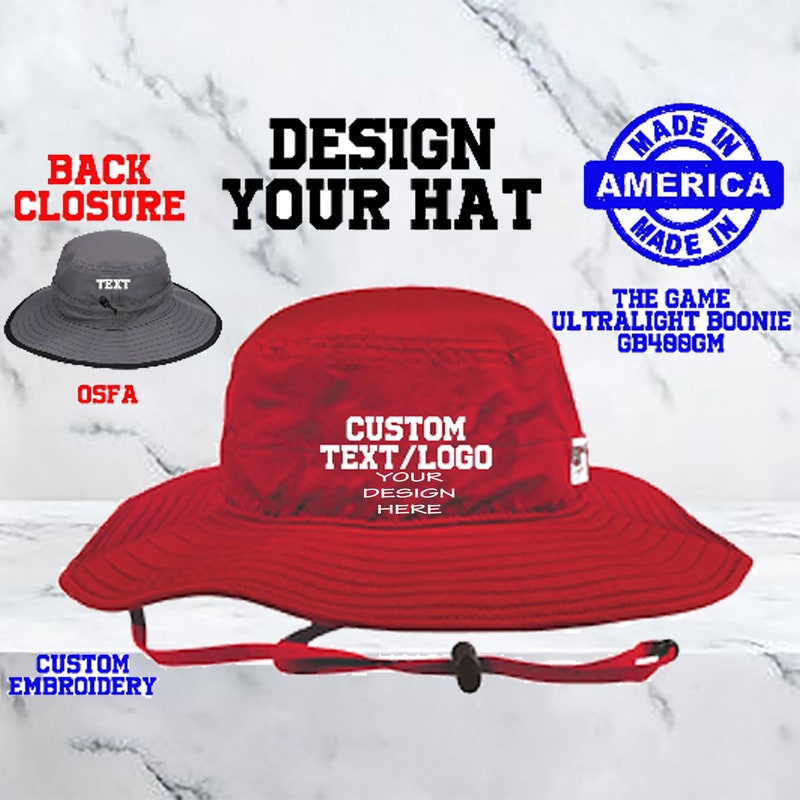 Personalized College Hats - Etsy