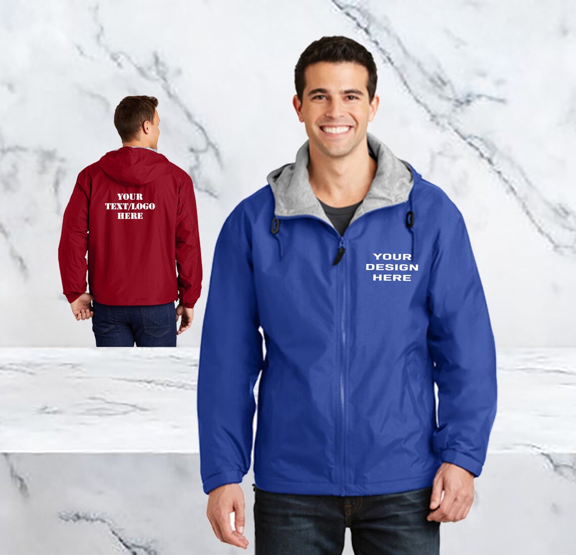 Custom Embroidered Team Jacket / Team Jacket / Game Jacket ...
