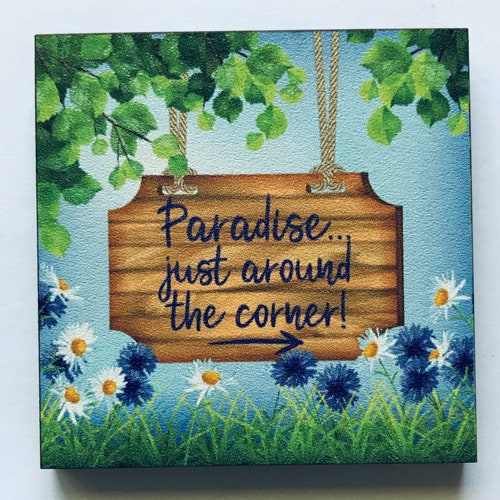 Just Around the Corner Magnet Jw Orginal Songs Jw Gifts Jw - Etsy