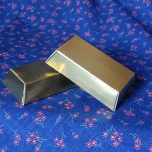 12 Gold Bar Party Favor Boxes, Gold Bar Decorations, Table Decor,unique ...