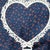 Vintage 12 Pieces White Heart Craft Supply, Balls Circle Heart,baby ...
