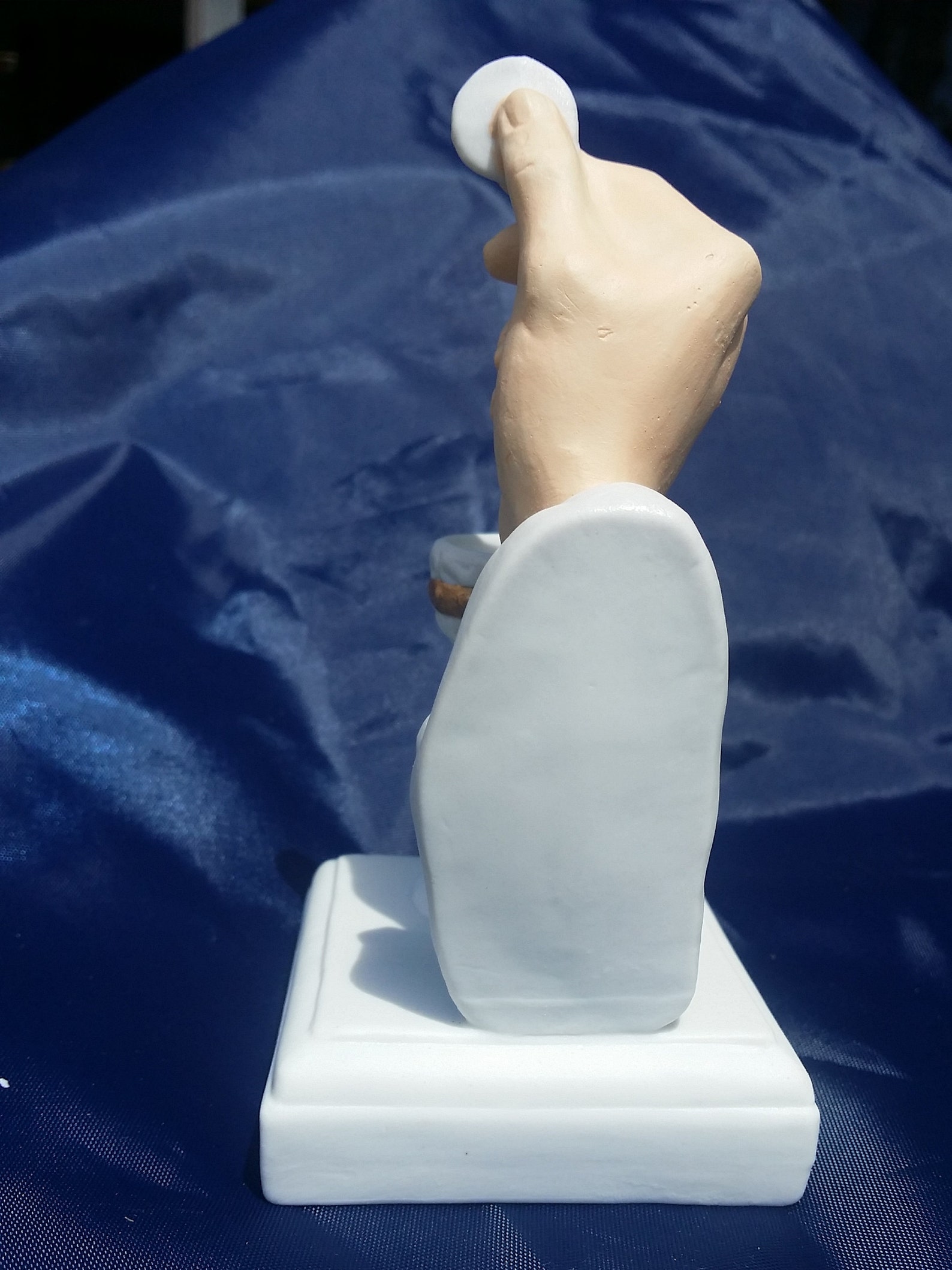 Hand With Eucharist and Chalice Ceramic Figurine, Communion Cake Topper ...