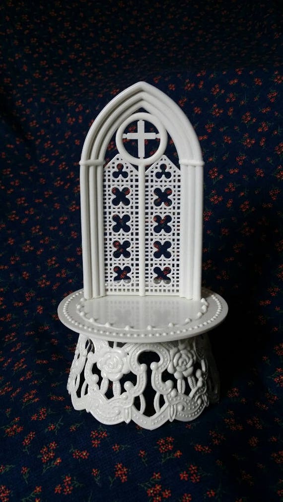 Church Window Cake Topper Church Door White Cake Topper | Etsy