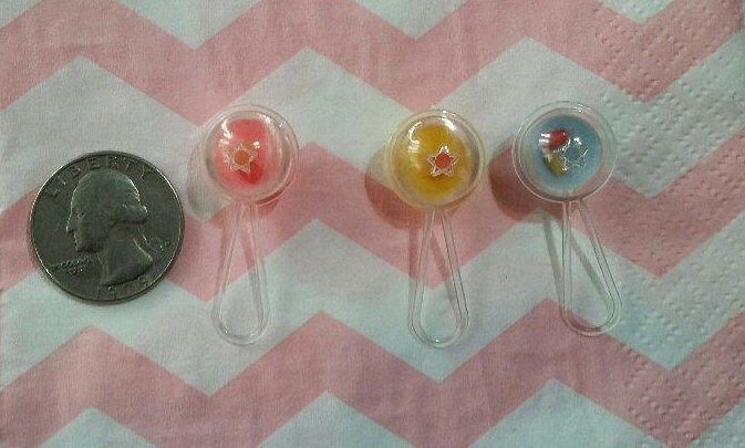 12 or 24 Vintage Mini Baby Rattles Baby Shower Decorations | Etsy