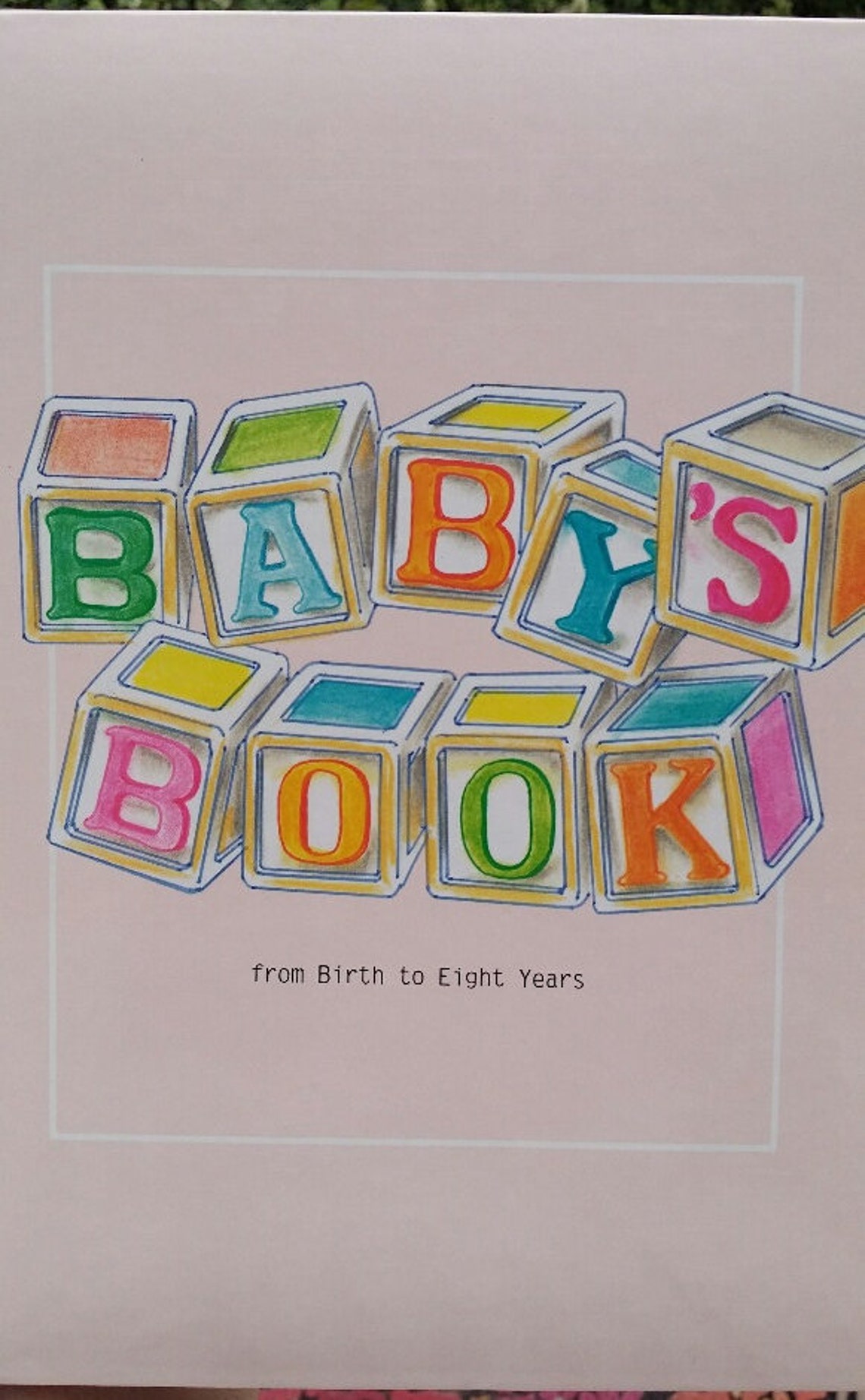 Baby's Book Baby Record Albumunisex Baby Albumup to 8 - Etsy