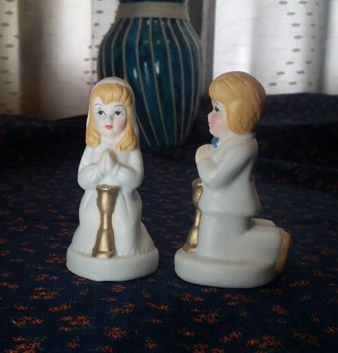Vintage First Communion Boy or Girl Figurine W Chaliceceramic - Etsy