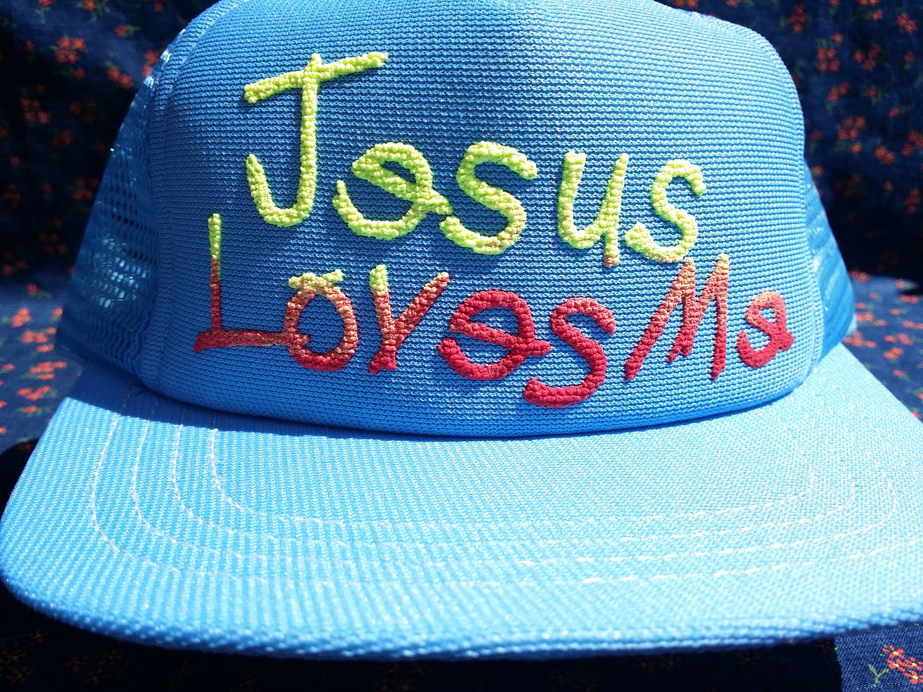 Jesus Loves Me Baseball Cap Vintage Kids Cap Child Size Cap | Etsy