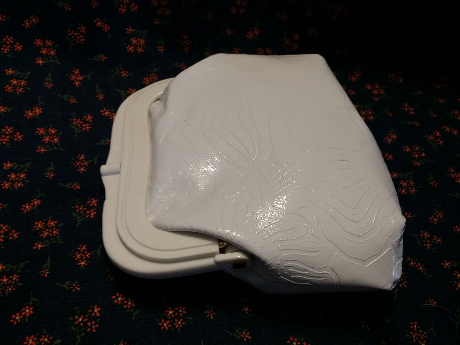 Girl's White Vinyl Purse W Strap Children's White - Etsy