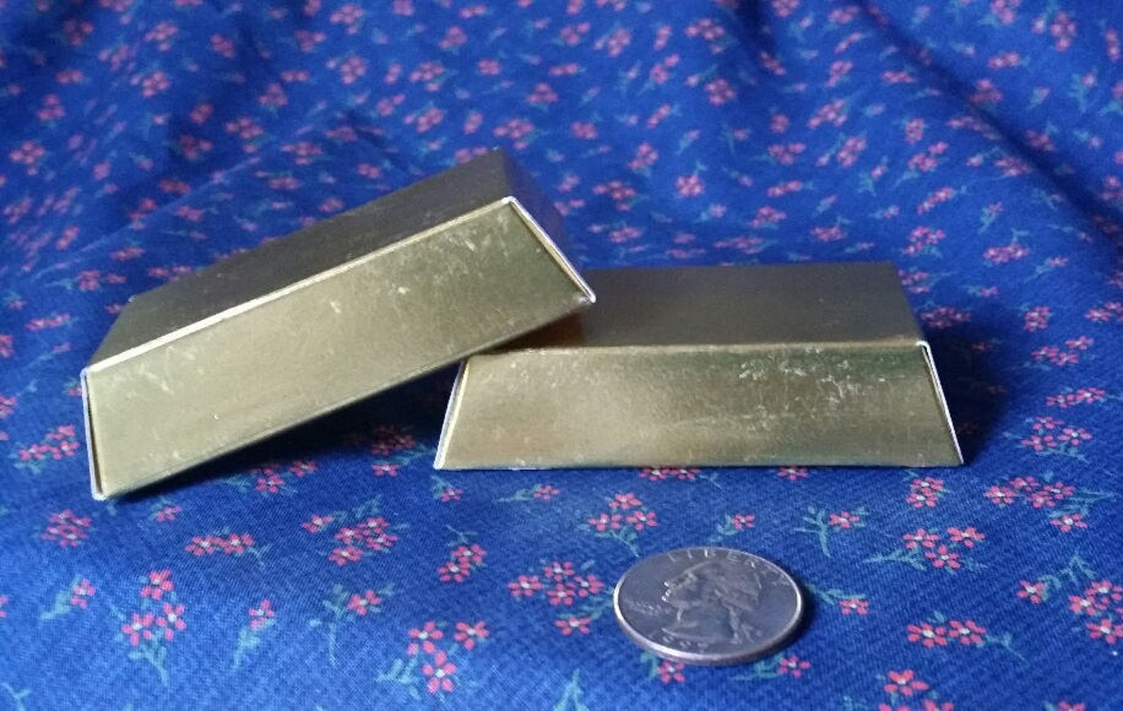 12 Gold Bar Party Favor Boxes Gold Bar Decorations Table - Etsy