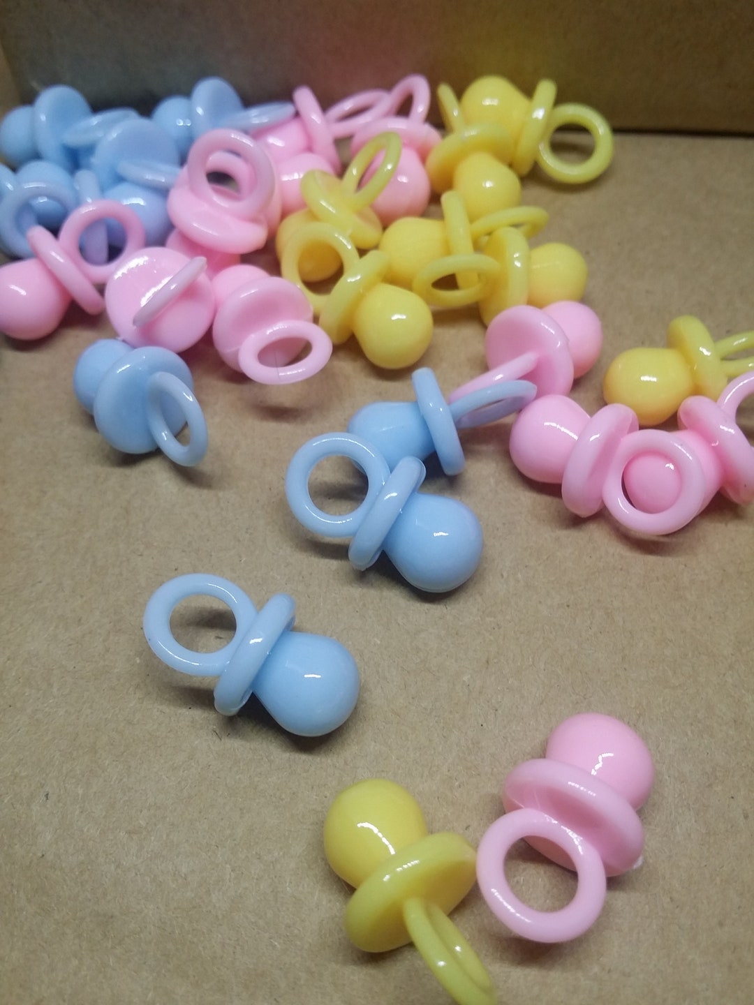 12 Vintage Mini Baby Pacifiers, Baby Shower Decorations, Tiny Pacifiers ...